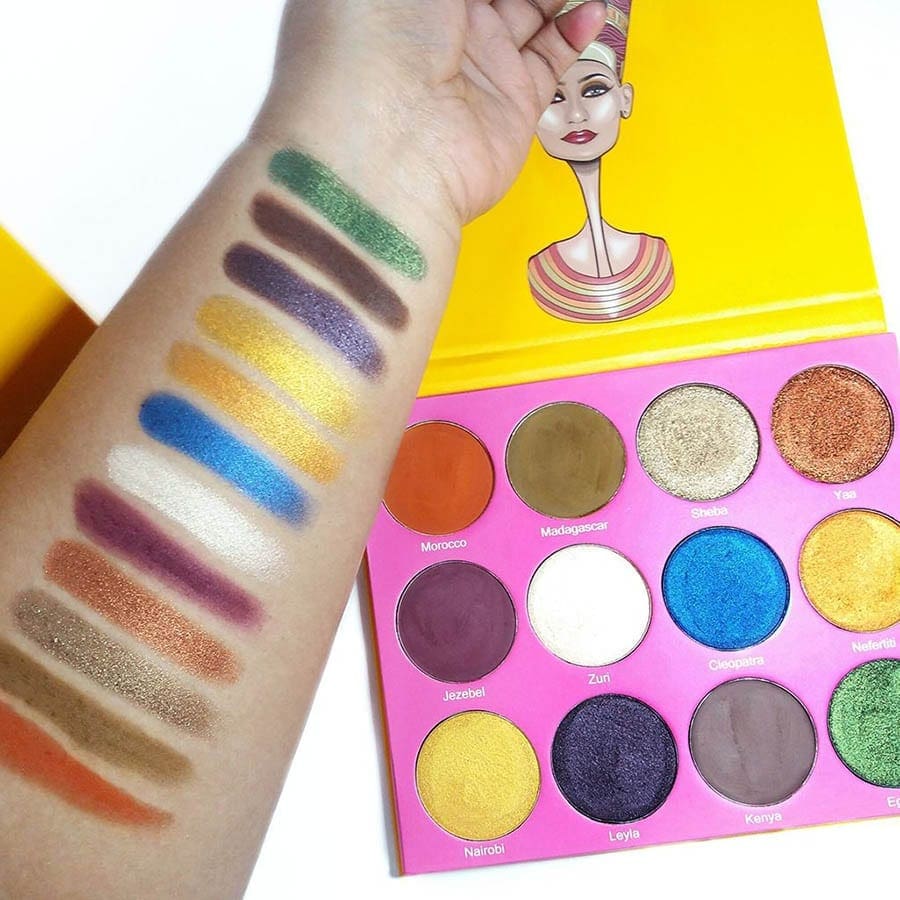 The Saharan Eyeshadow Palette Juvia's Place